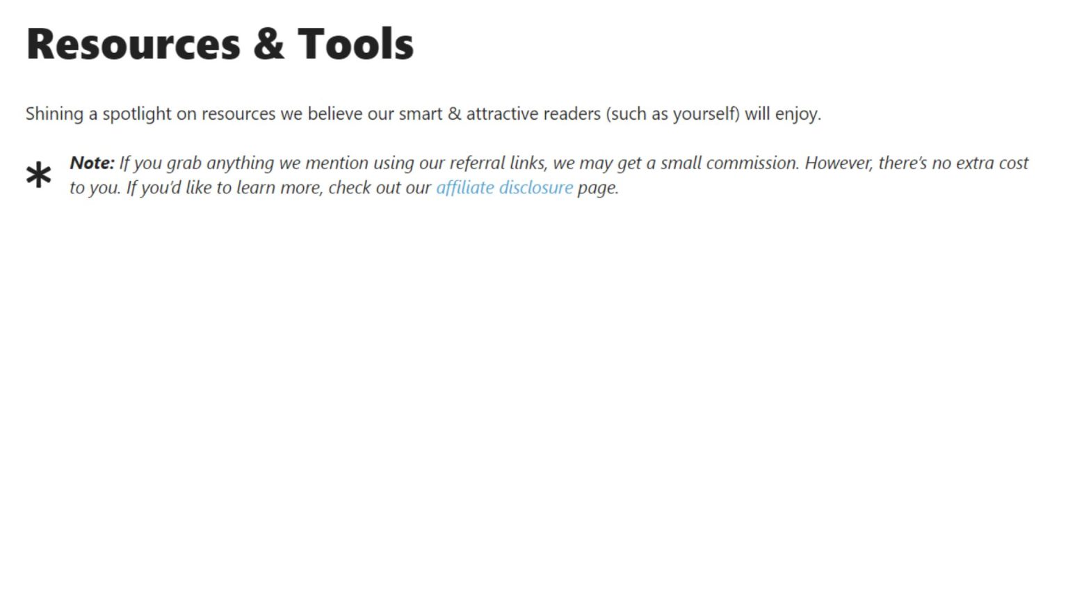 15 Best Affiliate Disclosure Examples & Best Practices - UpPromote