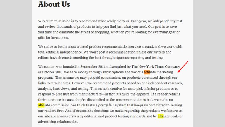 15 Best Affiliate Disclosure Examples & Best Practices - UpPromote