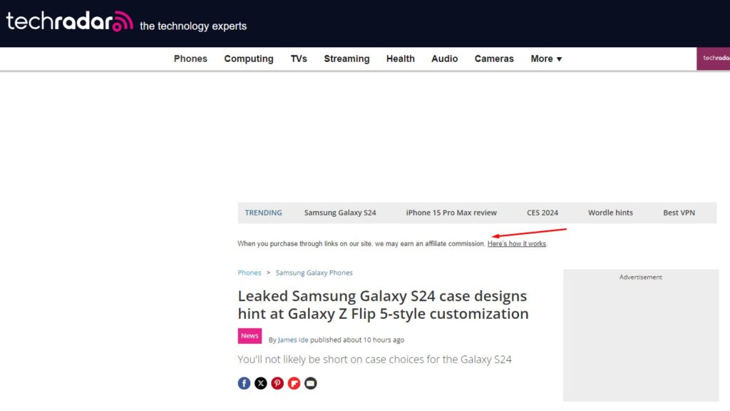 15 Best Affiliate Disclosure Examples & Best Practices - UpPromote