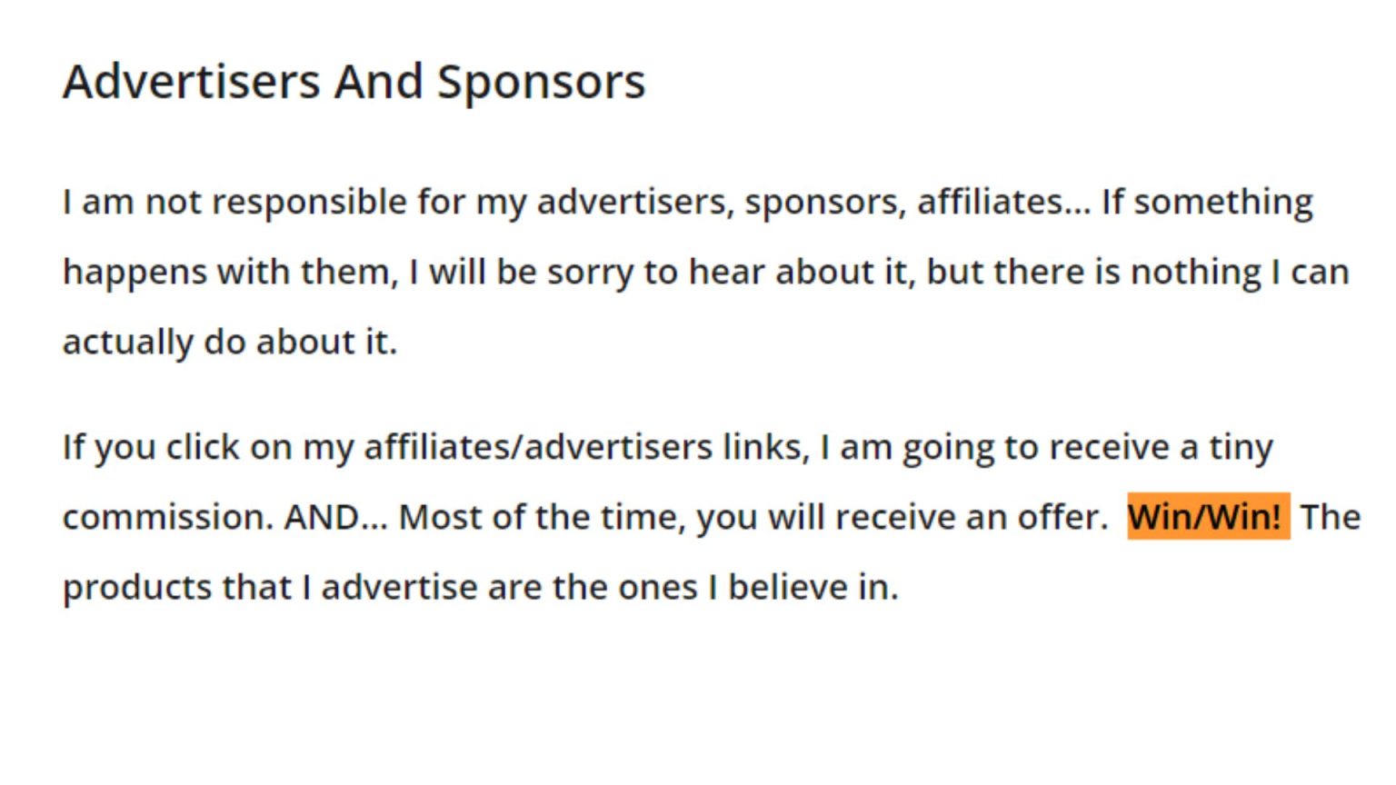 15 Best Affiliate Disclosure Examples & Best Practices - UpPromote