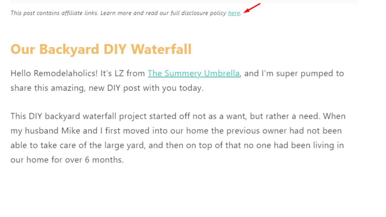 15 Best Affiliate Disclosure Examples & Best Practices - UpPromote